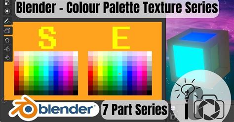 Blender Colour Palette Texture Series