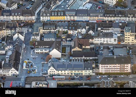 Aerial View Aerial View Meschede Inner City Ruhrstraße Winziger