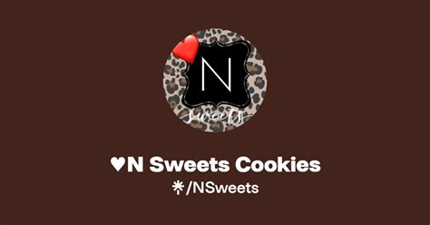 ♥️n Sweets Cookies Instagram Facebook Linktree