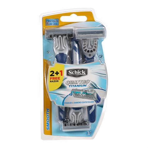 Schick Razor Quattro Dispo Men 21 Free Sharjah Co Operative Society