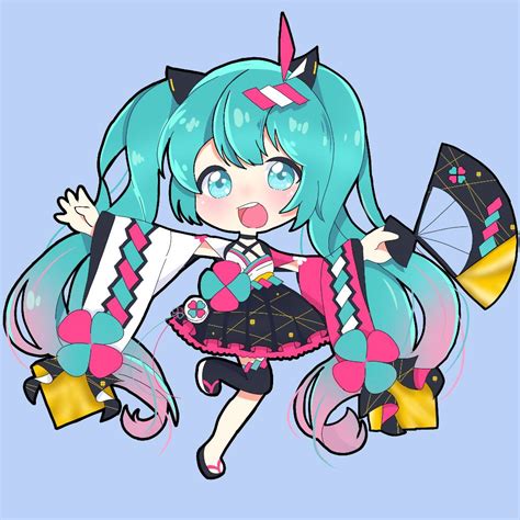 Hatsune Miku Chibimagical Mirai 2020 By Moocamoochi On Deviantart