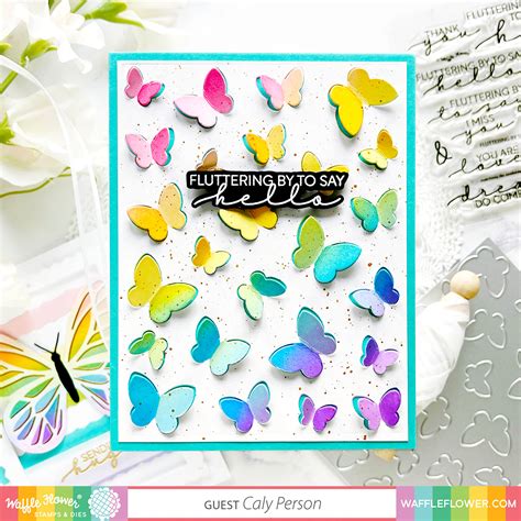 Pop Up Butterflies Panel Die Pop Up Butterflies Panel Die