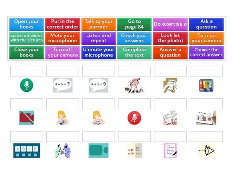 Classroom Language Teacher Match Up