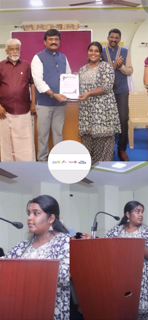 Sathyapriya Babuji On Linkedin Rotaract