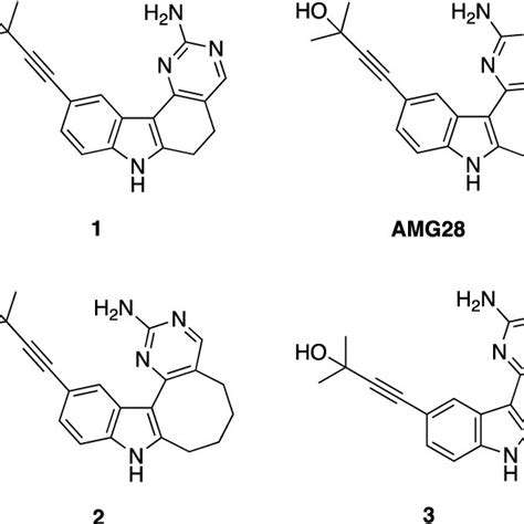 Structures Of Analogues 1−3 And Amg28 Download Scientific Diagram