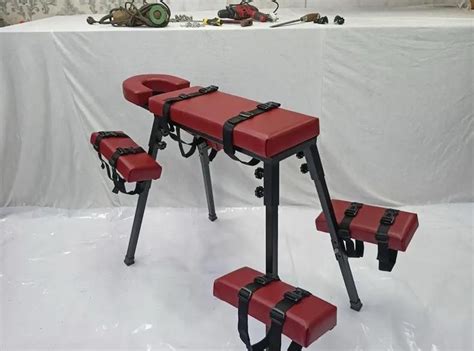 Mature Bdsm Spanking Bench Red Color Flogging Spanking Bench Table Etsy