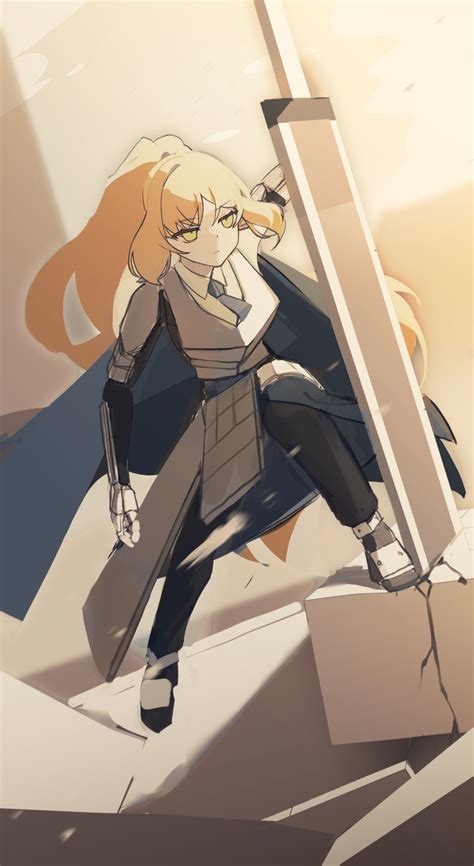 Safebooru 1girl Absurdres Armor Armored Dress Black Pants Blue