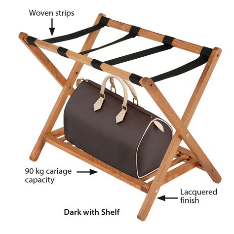 Wood Folding Luggage Rack Mt Displays