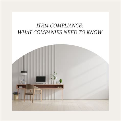 Itr14 Compliance What You Need To Know Tbbk And P