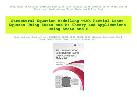 Ppt Mobiepub Structural Equation Modelling With Partial Least