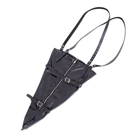 Doubler Shoulder Harness Sex Bondage Bdsm Fetish Bondage Leather Bag