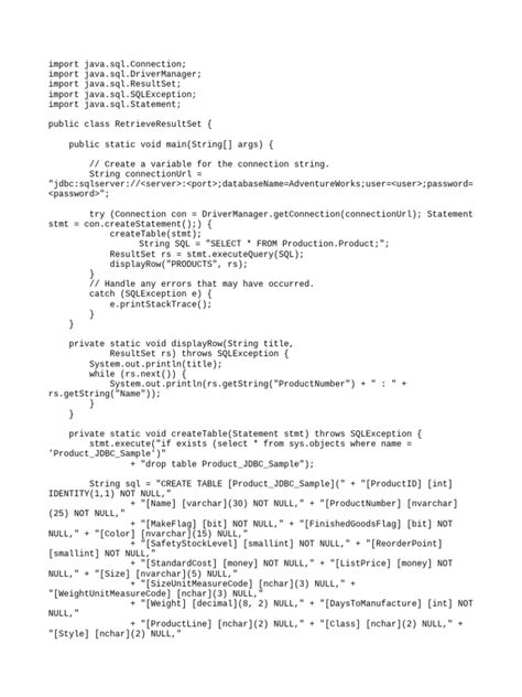 Retrieve Result Set Pdf Computer Data Data Management Software