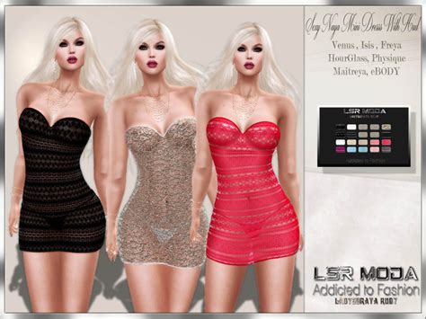 Second Life Marketplace Lsr Sexy Naya Mini Dresss With Hud