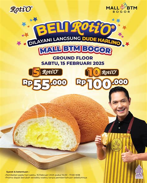 Official Rotio Indonesia Mau Dilayani Langsung Sama Dude Harlino