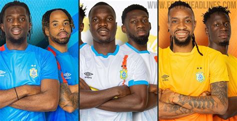 Keine O'Neills mehr - Umbro DR Kongo 2023 Heim-, Auswärts- und ...