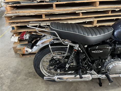 Full Set Rear Luggage Carrier And Racks Chrome For Saddlebags Kawasaki