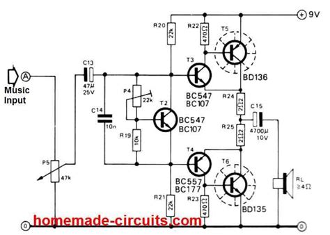 Mini Audio Amplifier Circuits Homemade Circuit Projects Audio Amplifier Mini Amplifier