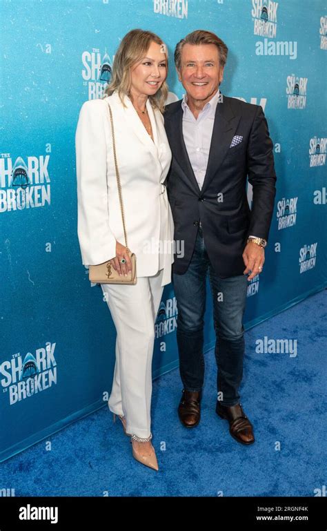 Kym Johnson Herjavec And Robert Herjavec Attend The Shark Is Brokens