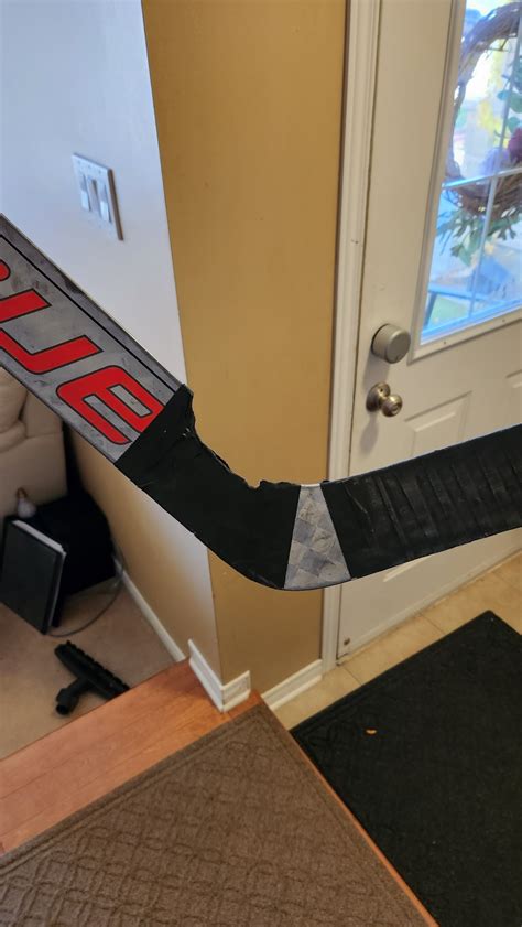 Bauer Mach Supreme Stick Breakage Sticks The Goal Ie Net Work