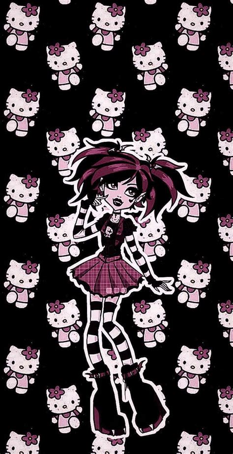 100 Emo Hello Kitty Wallpapers