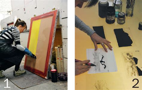 How To Make A Simple Screenprint In Steps Artists Illustrators