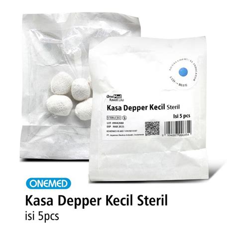 Kasa Depper Kecil Steril Onemed Pak Isi 5pcs Syaf Unica Indonesia