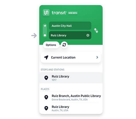 How To Use The Transit Desktop Trip Planner Transit Support