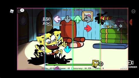 Corrupted Glicth Spongebob Squarepants Fnf Roblox Youtube