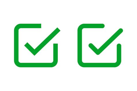 Rounded Corner And Corner Checkbox Icon Set Vector 26530745 Vector Rounded Corner And Corner Checkbox Icon Set Vector 26530745 Vector