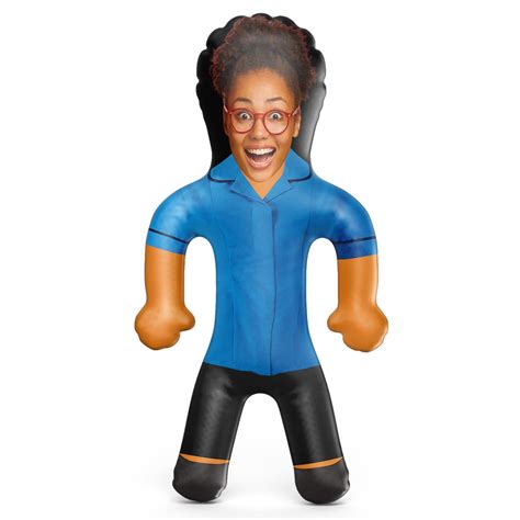 Nurse Uniform Blue With Navy Piping Inflatable Doll