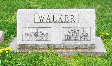 Theodore R Theo” Walker 1909 1995 Find A Grave Memorial