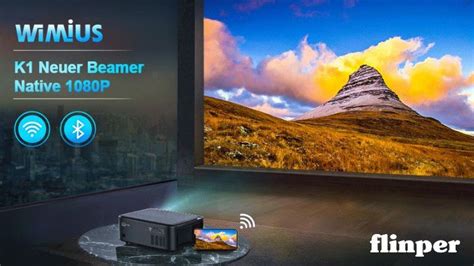 WiMiUS K1 Test » Beamer Full HD 1080P 25000 Lumen 5G WiFi