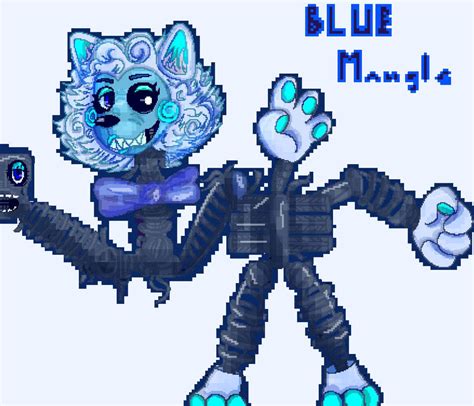 Mangled Mango But Blue By Shadyboib3 On Deviantart