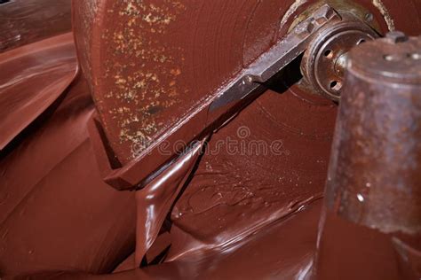 Process Of Chocolate Making Stock Image Image Of Flavor Food 123994243