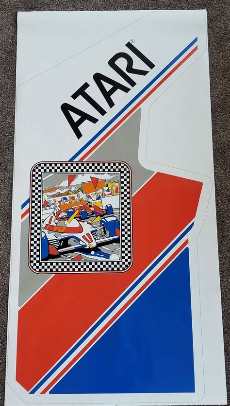Pole Position Side Art Phoenix Arcade 1 Source For Screen Printed