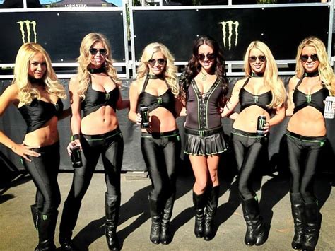 Monster Energy Girls Promo Girls Monster Energy