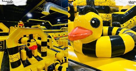 Así Es Inflalandia Quak El Nuevo Parque De Diversiones De La Cdmx Con Patitos De Hule Gigantes