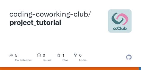 Github Coding Coworking Clubprojecttutorial