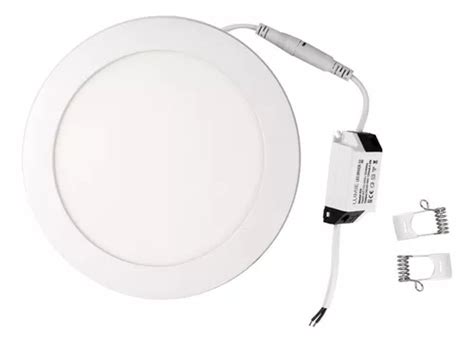 Lâmpada De Teto Led Lâmpada De Teto Redonda Embutida De 12w Mercadolivre