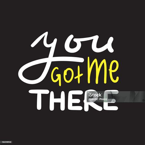 나 거기 있어간단한 영감과 동기 부여 견적 손으로 그린 아름 다운 글자 영감 포스터 티셔츠 가방 컵 카드 전단지 스티커 배지 대 한 인쇄 귀 엽 고 재미 있는 벡터 기호 T