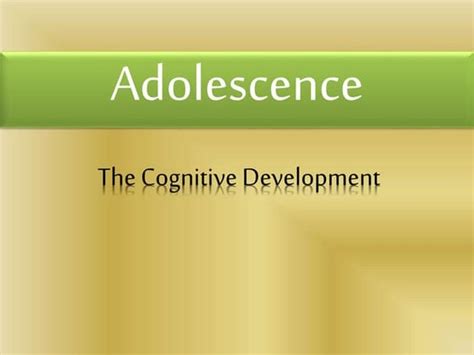 Adolescence And Its Problems Pptx