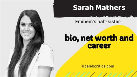 Marshall Mathers Hermana Sarah