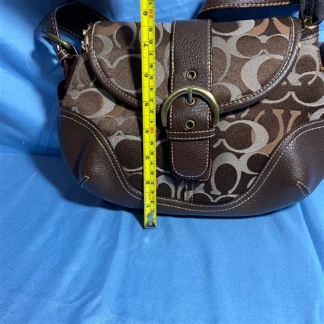 Handbag Coach Pattern And Brown