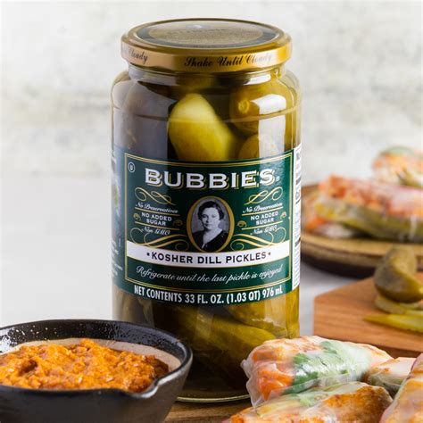 Bubbies Kosher Dill Pickles