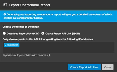 How To Use The Api Key For Operational Report Hornetsecurity
