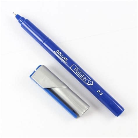 Dollar Pointer 0 3 Mm Pen Blue Elghazawy Shop