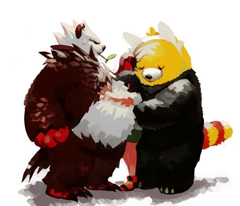 Selene Bewear And Pangoro Pokemon And 1 More Drawn By Mayocha