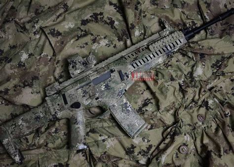 Bunny Custom Arx160 In Vegecam Popular Airsoft