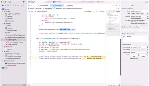 How To Add An IOS Native Framework In The Flutter Project ABSYZ