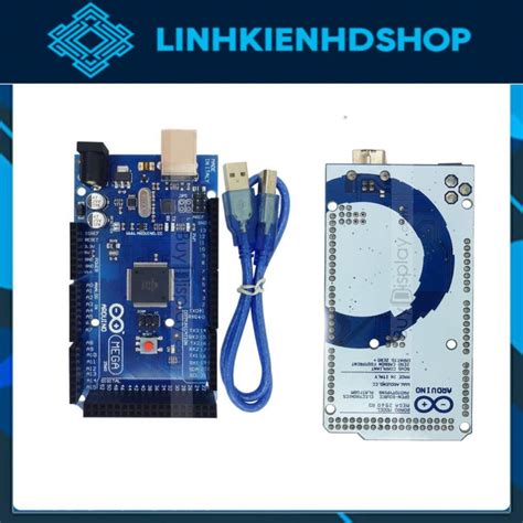 kit học tập arduino mega2560 kèm cáp nạp bảo hành 6 tháng 16u2 ch340